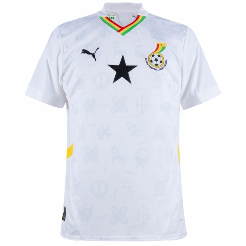 Ghana Puma Home Shirt 25/26 | Kids – Football Shirts Direct